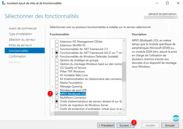 MPIO: Installation and configuration - RDR-IT