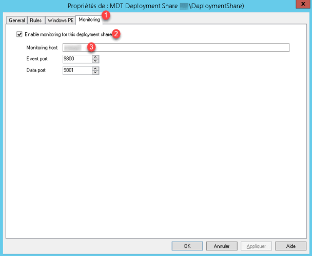 MDT: enable monitoring - RDR-IT