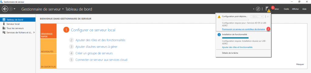 Setting up a read-only domain controller - RODC