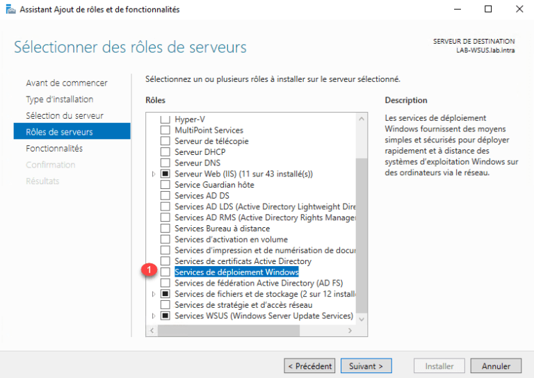 WDS: installation and configuration - RDR-IT
