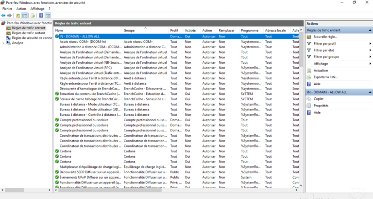GPO: Managing Windows Firewall Rules - RDR-IT