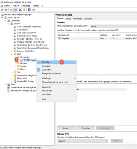 GPO: Enabling and Configuring WinRM - Remote Management - RDR-IT