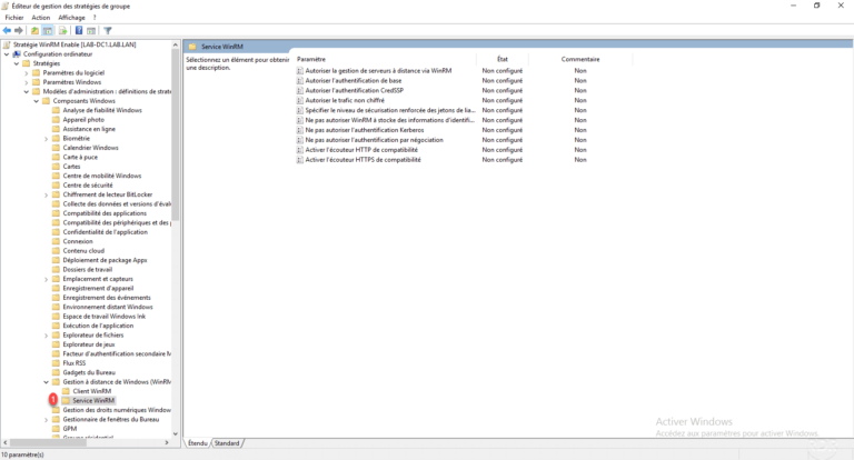 GPO: Enabling and Configuring WinRM - Remote Management - RDR-IT