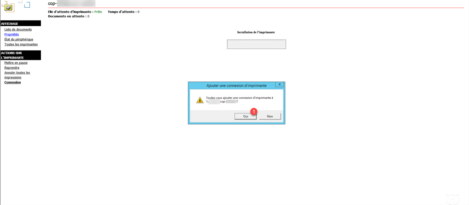 Windows Internet Printing Service - IPP - RDR-IT