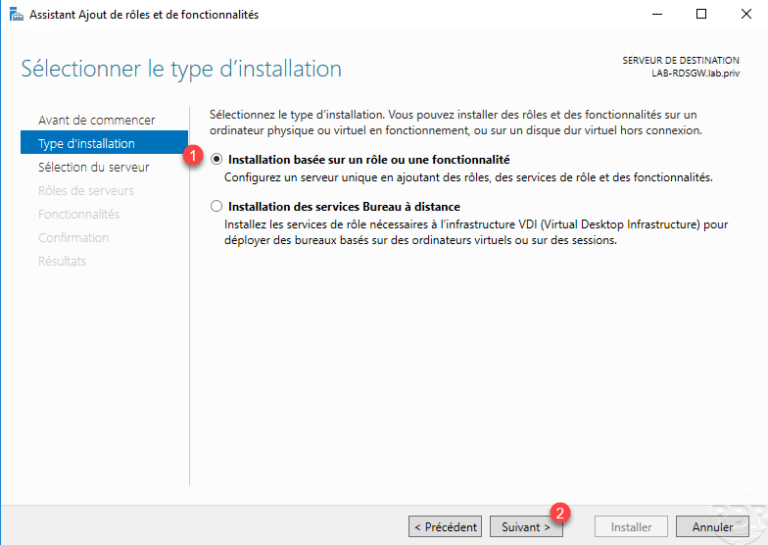 RDS gateway : installation and configuration - RDR-IT