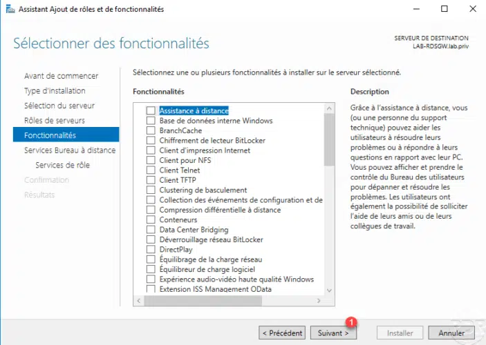 RDS gateway : installation and configuration - RDR-IT