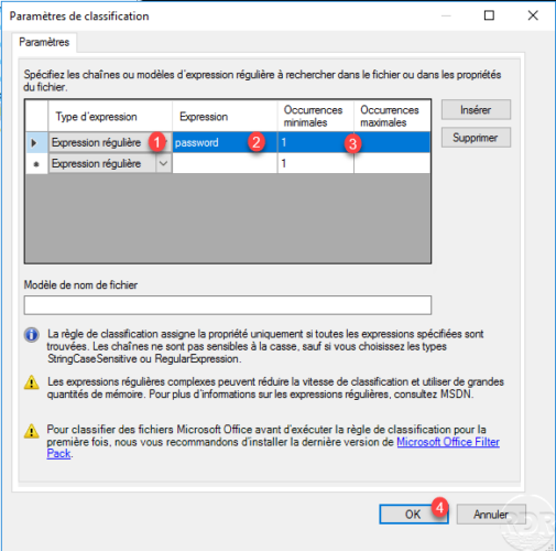 Classification Management - File Server Resource Manager - FSRM - RDR-IT