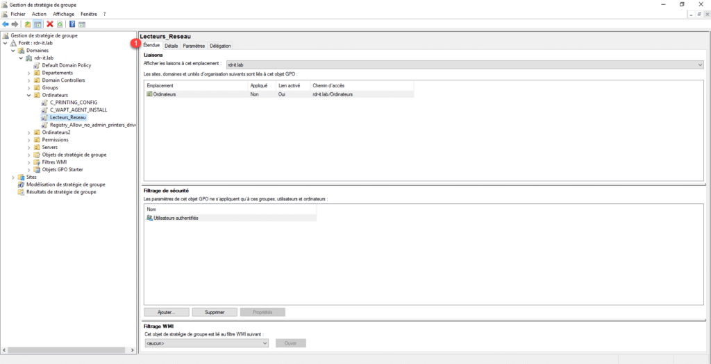 GPO - Use WMI filters to filter the application of group policies - RDR-IT