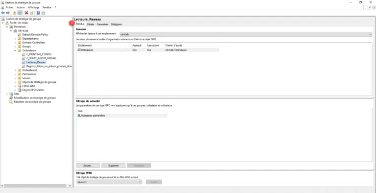 GPO - Use WMI filters to filter the application of group policies - RDR-IT