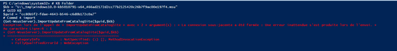 WSUS manually import an update from the Microsoft Update Catalog - RDR-IT