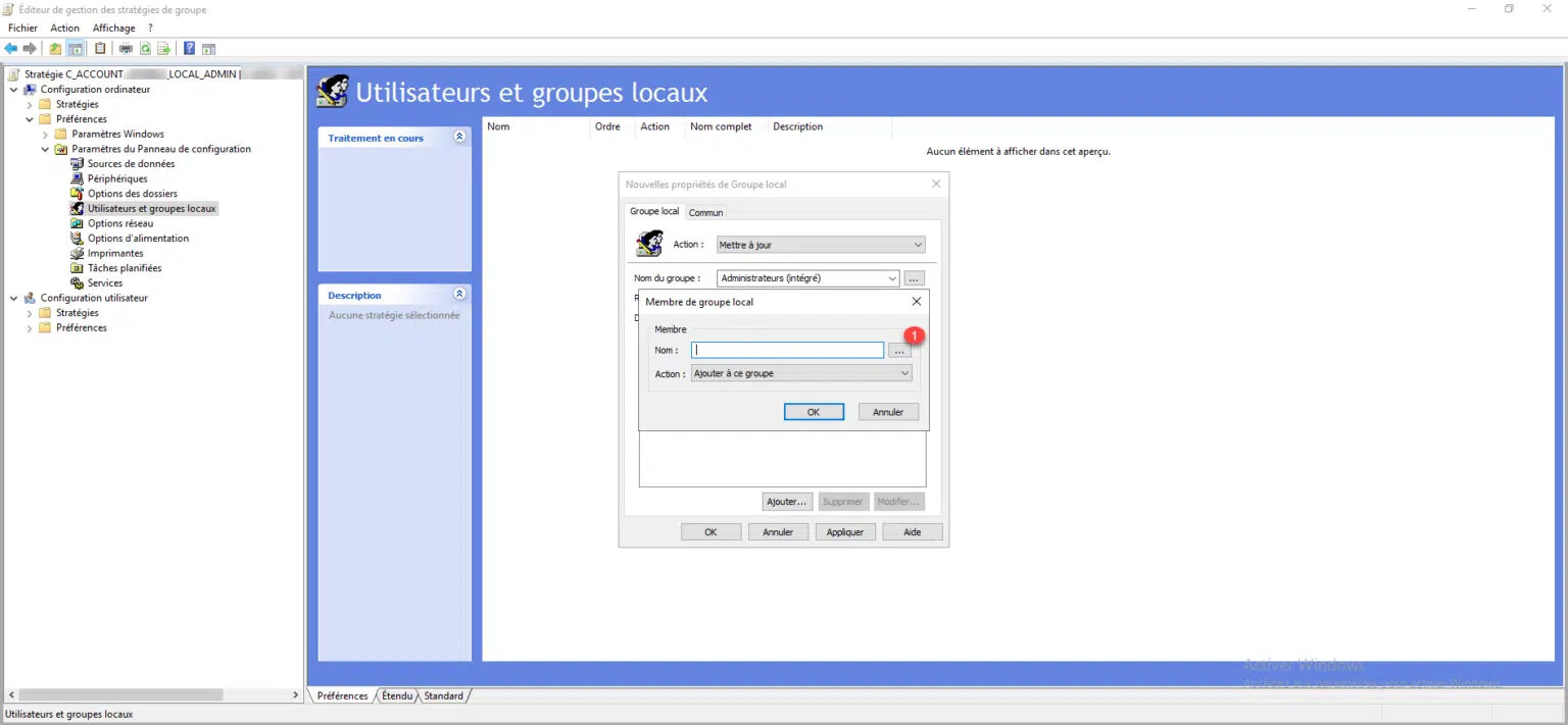 GPO - make a domain user local administrator of a computer - RDR-IT
