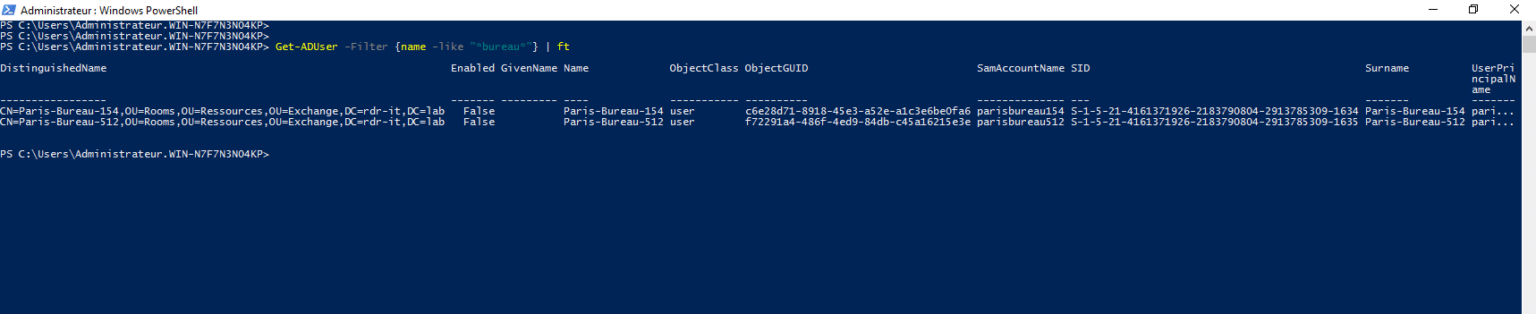 Active Directory: Perform a PowerShell search with a wildcard character ...