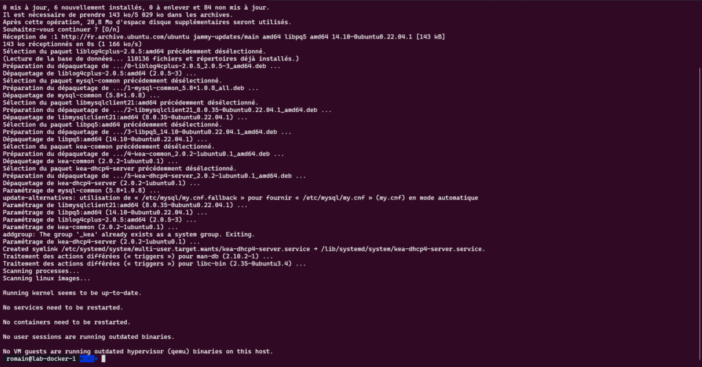 Ubuntu : installer et configurer un serveur DHCP avec KEA - isc-kea