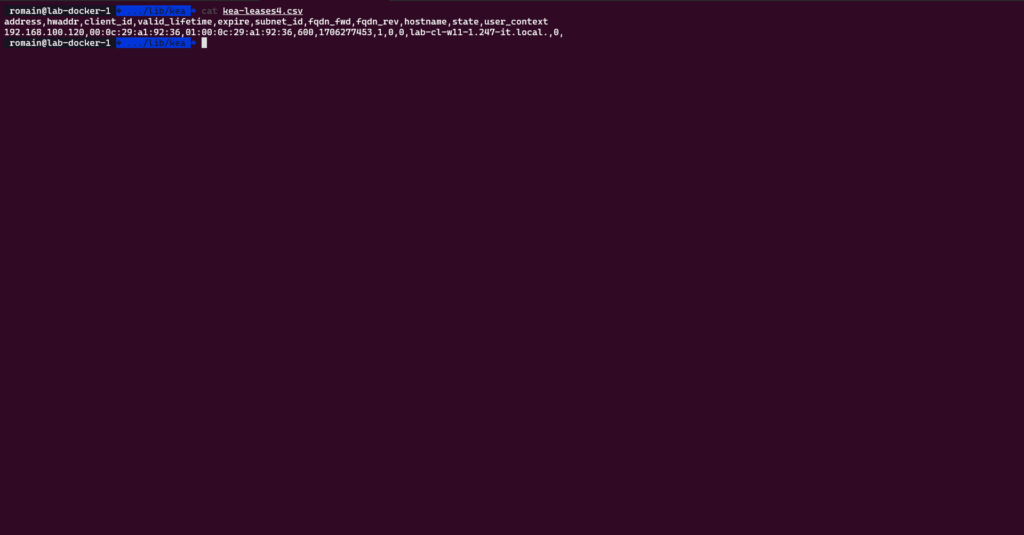 Ubuntu : installer et configurer un serveur DHCP avec KEA - isc-kea