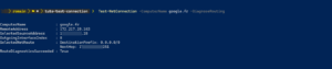 Tester une connexion en PowerShell avec Test-NetConnection