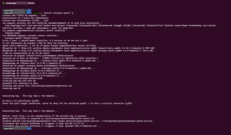 Proxmox: quorum configuration with a cluster of 2 servers - RDR-IT