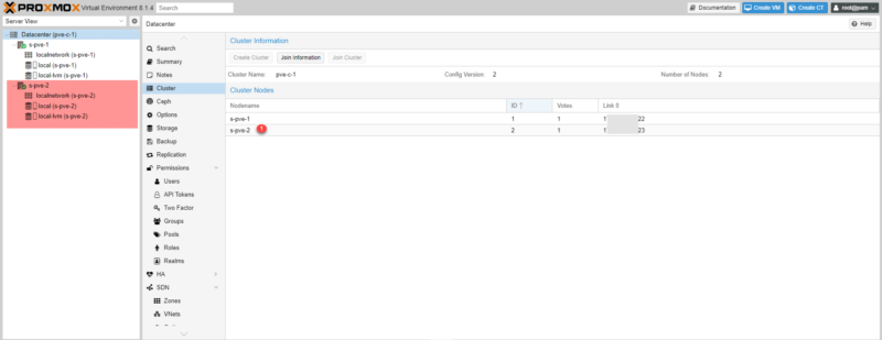 Proxmox: configure a cluster with Ceph storage - RDR-IT