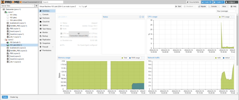 Proxmox: replication of VMs between 2 Proxmox servers - RDR-IT