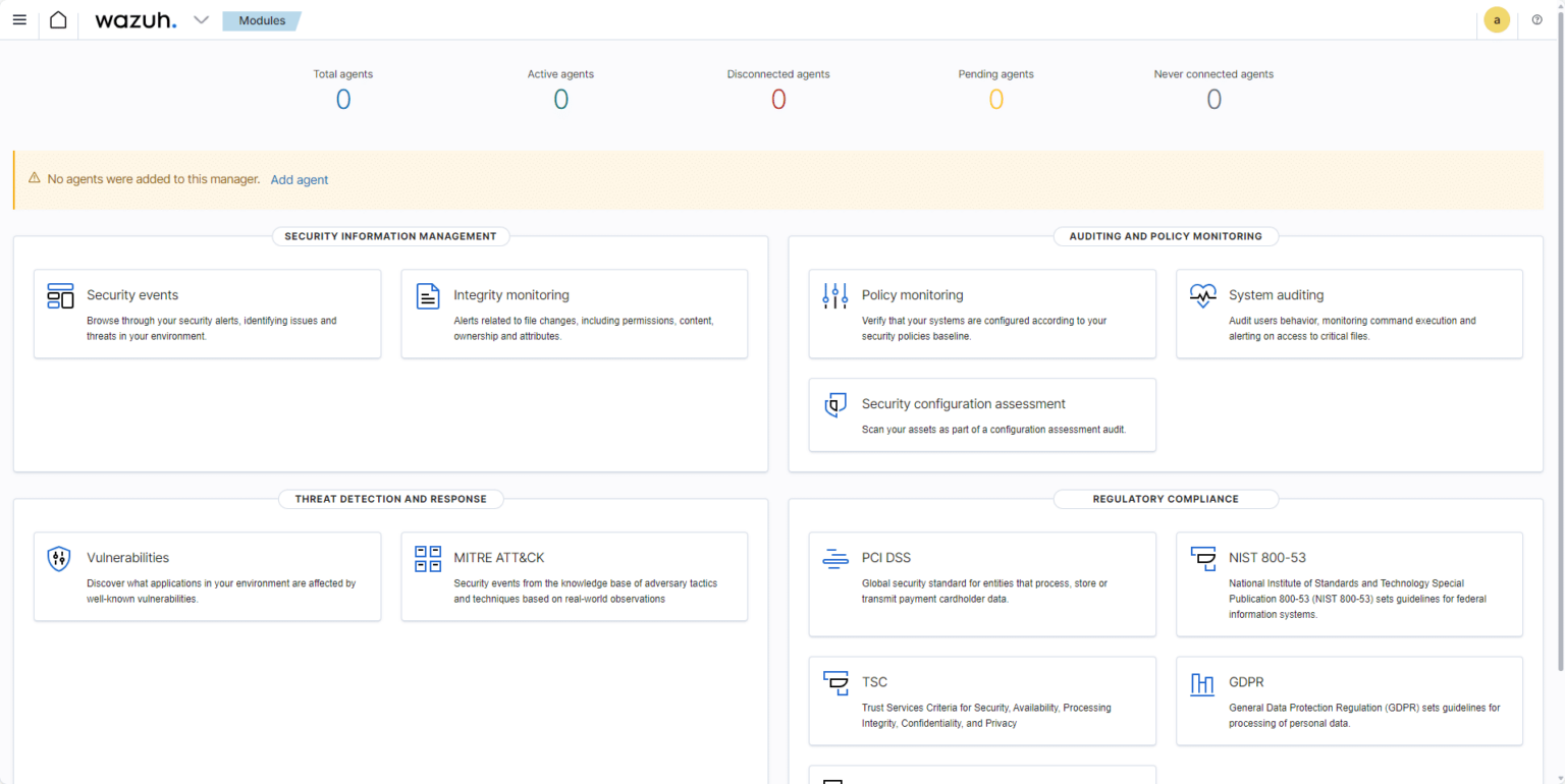 Wazuh : déployer un SIEM et un EDR avec Docker