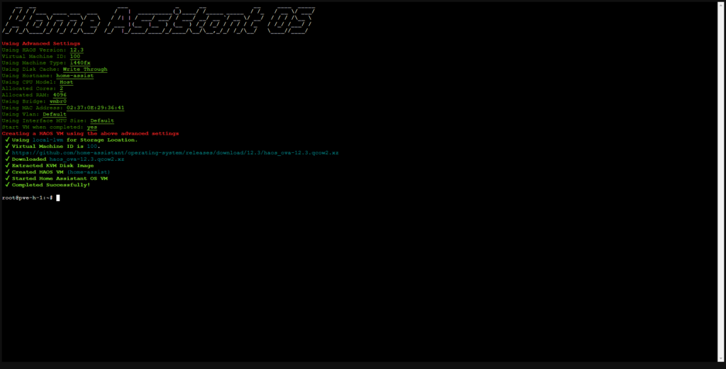 Home Assistant: Virtual machine installation with Proxmox - RDR-IT