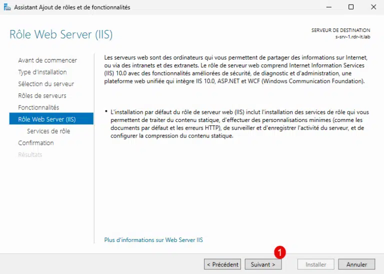 Windows Server 2025: Install IIS Web Server - RDR-IT