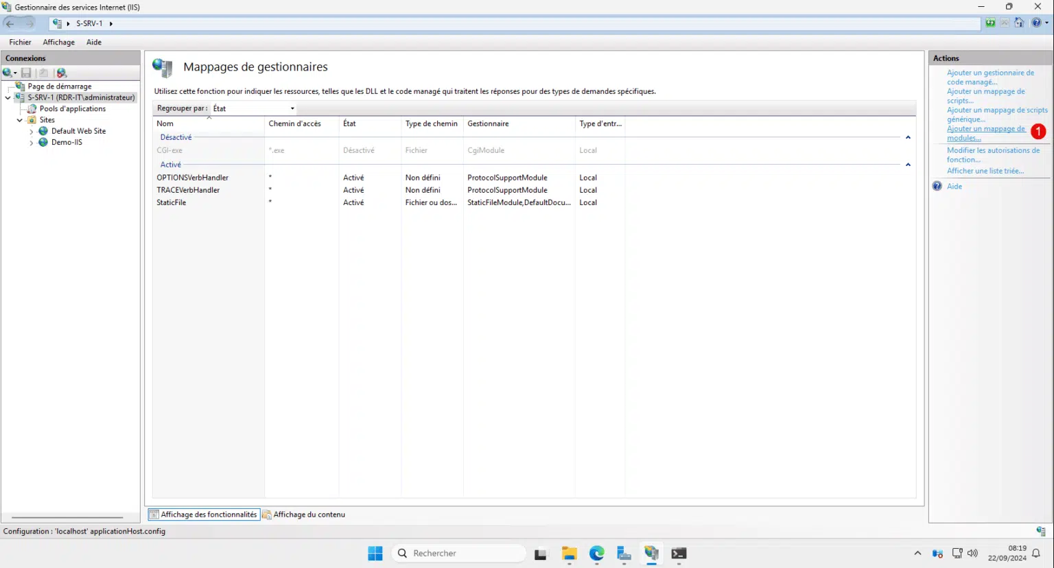 Install PHP with IIS on Windows Server 2025 - RDR-IT