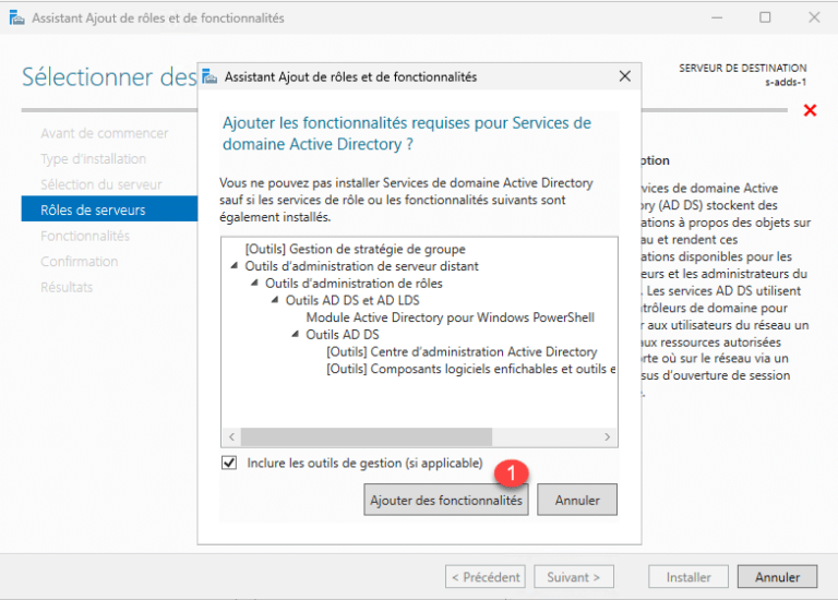 Windows Server 2025: Instalar la función ADDS y configurar un dominio ...