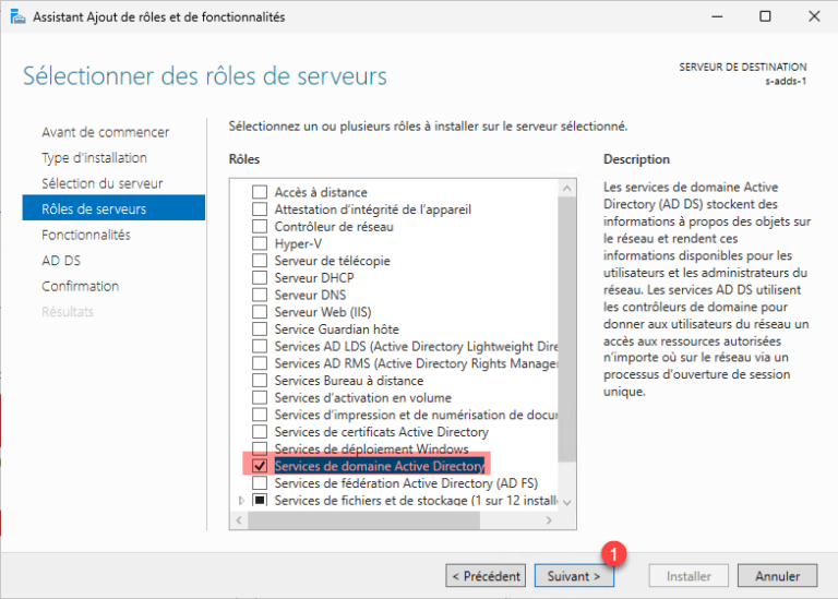 Windows Server 2025: Instalar la función ADDS y configurar un dominio ...