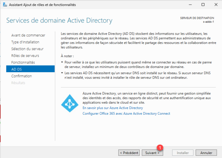 Windows Server 2025: Instalar la función ADDS y configurar un dominio ...