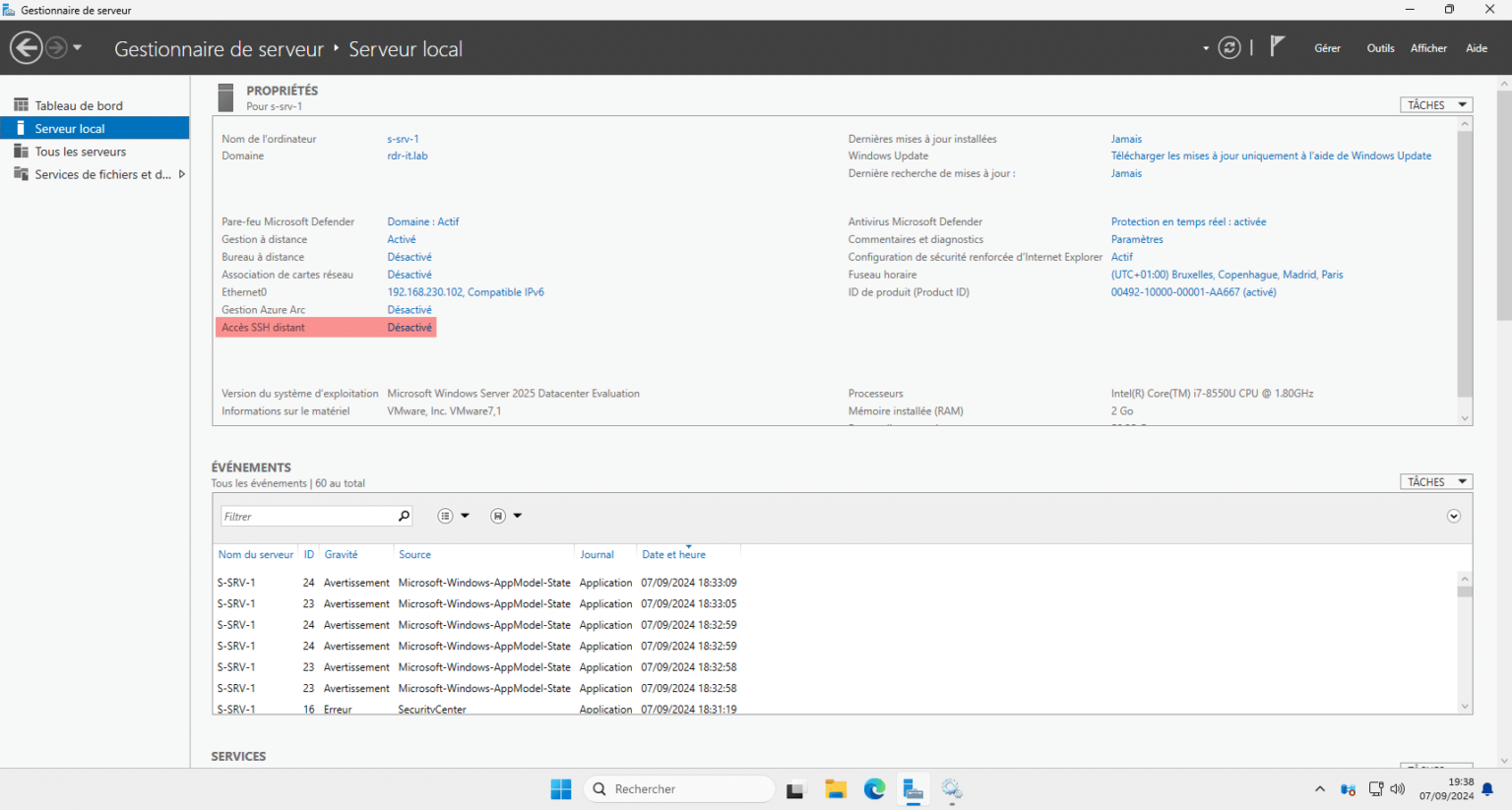 Windows Server 2025: Enable SSH Server for Remote Access - RDR-IT