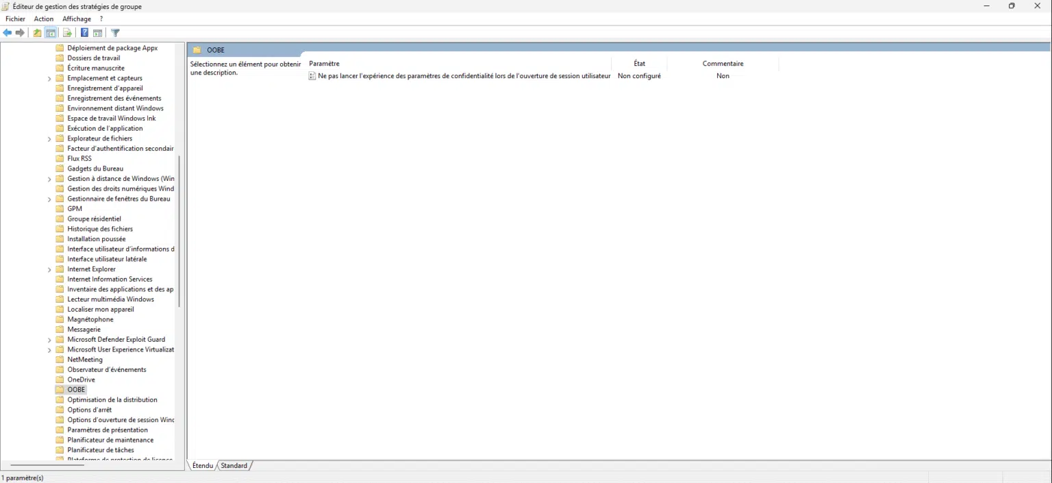 GPO : configuration et optimisation de Windows 10 et Windows 11
