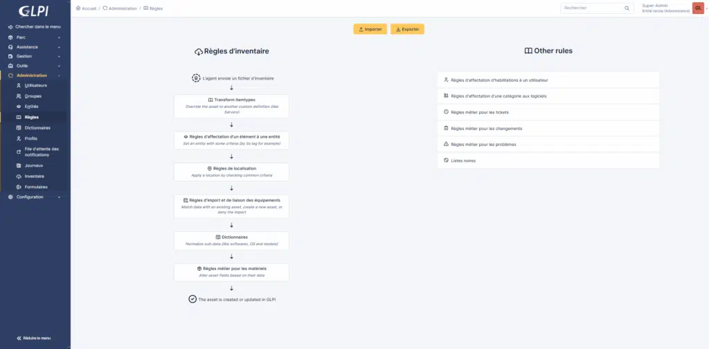 GLPI 11 - Configure fleet inventory with GLPI Agent - RDR-IT