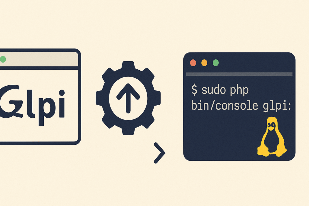 Actualizar GLPI desde la línea de comandos en Linux - RDR-IT