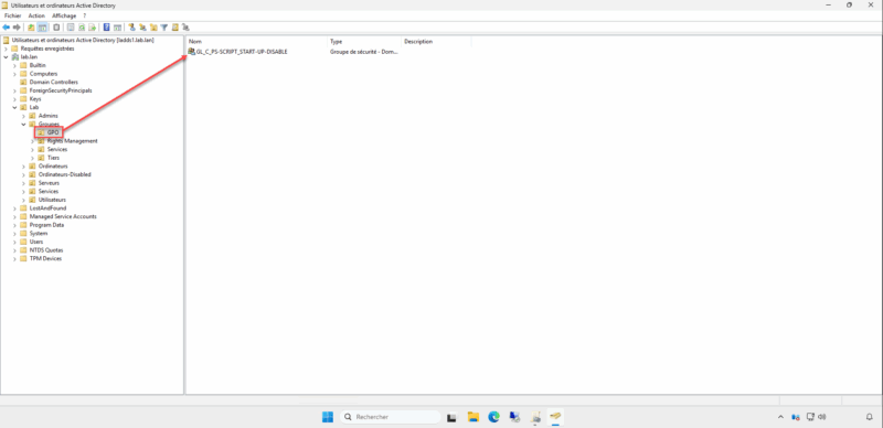Active Directory: Creación de un objeto de directiva de grupo (GPO ...