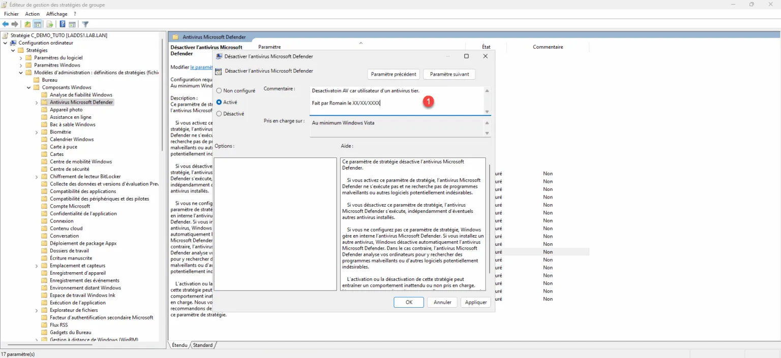 Active Directory: Creación de un objeto de directiva de grupo (GPO ...