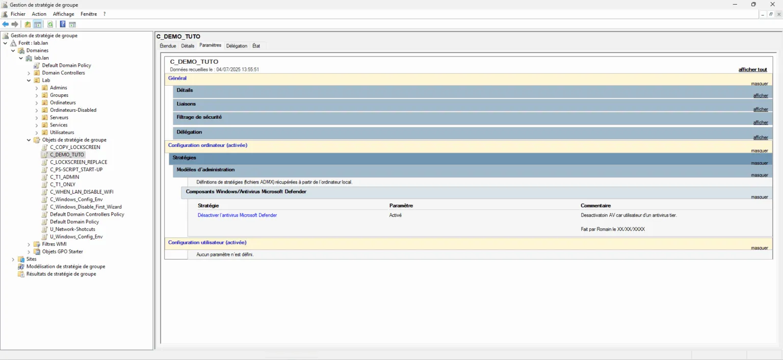 Active Directory: Creación de un objeto de directiva de grupo (GPO ...