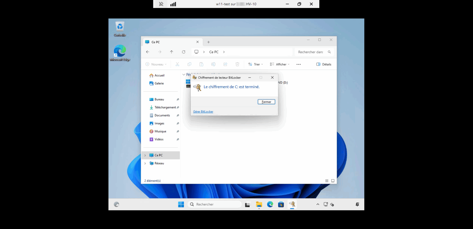 How to encrypt a virtual machine in a Hyper-V cluster with BitLocker ...