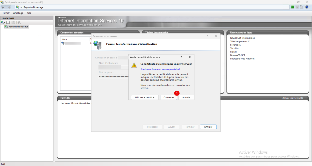Comment administrer IIS à distance sur Windows Server