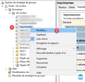 Printer mapping: GPO and Script - RDR-IT