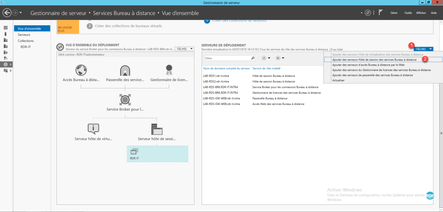 RDS farm add host to collection - RDR-IT