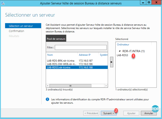 RDS farm add host to collection - RDR-IT