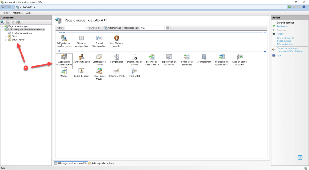 IIS ARR: instalación y configuración - RDR-IT