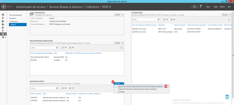 RDS farm add host to collection - RDR-IT