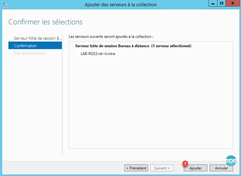 RDS farm add host to collection - RDR-IT